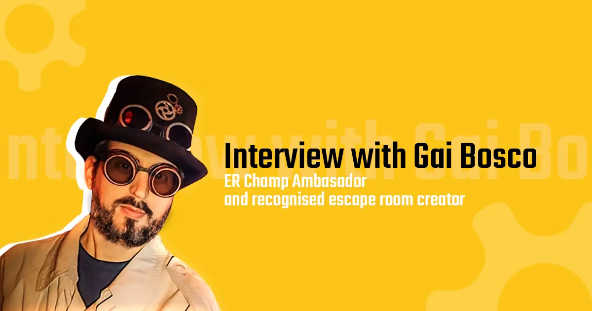 How to design an escape room? Interview with Gai Bosco - Blog | Lockme